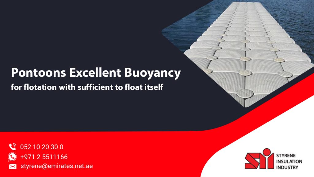 EPS Pontoon Floats for Water Platform