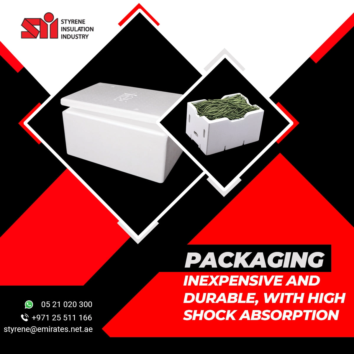 EPS Boxes-Insulation Property to Keep Food For Longer Period